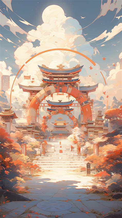 Ai生成国风背景