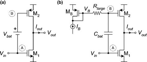 A Class Ab Output Stage B Qfg Implementation Download Scientific Diagram