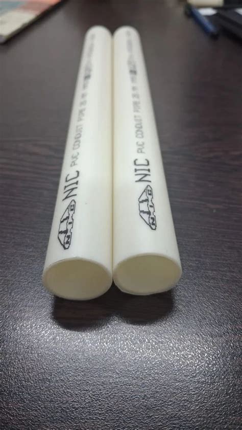 Pvc Conduit Pipe 20mm Nic Pvc Conduit Pipe From Faridabad