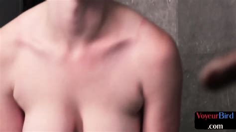 Lustful Brit Voyeur Strips For Show As She Asks Stranger To Jerk Off