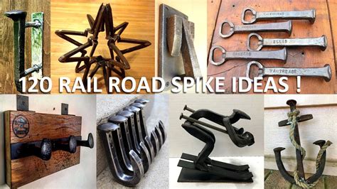 120 Railroad Spike Metal Art Ideas To Make Easy Money Scrap Metal