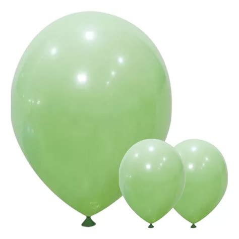 25 Balão Bexiga Látex Liso 5 Polegadas 25 Bexigas Cor Verde Menta Mercadolivre