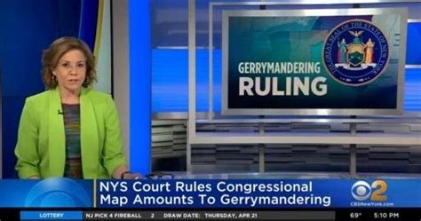 Nys Court Rules Congressional Map Amounts To Gerrymandering Cbs New York