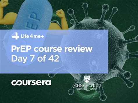 Hiv Pre Exposure Prophylaxis Prep Online Course At Coursera Review Day 7 Of 42 By Ilya