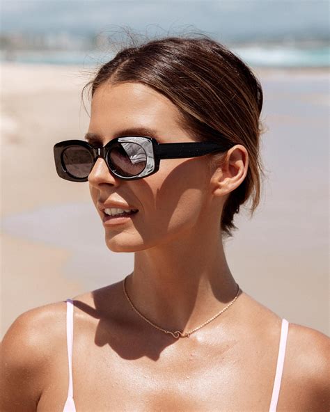 Shop Indie Eyewear Dani Sunglasses In Blacksmoke Fast Shipping