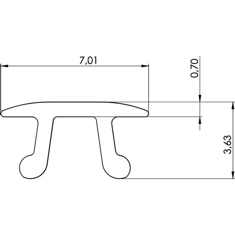 Technical Blueprints Extruded Linear Profiles Complete