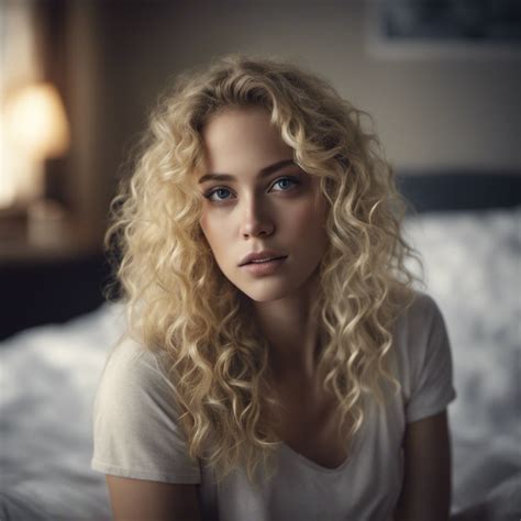 Curly Blonde By Vectortell On Deviantart