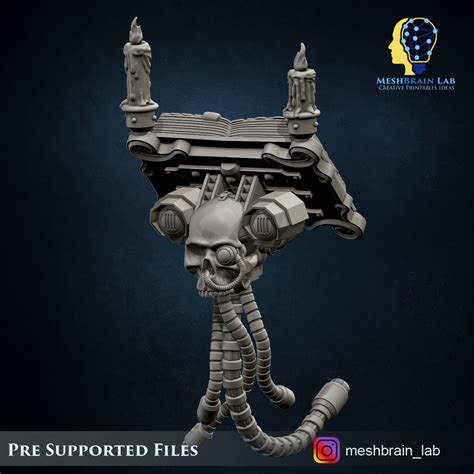 🤖 Servo Bot Skulls・ 3d File For 3d Printing・cults