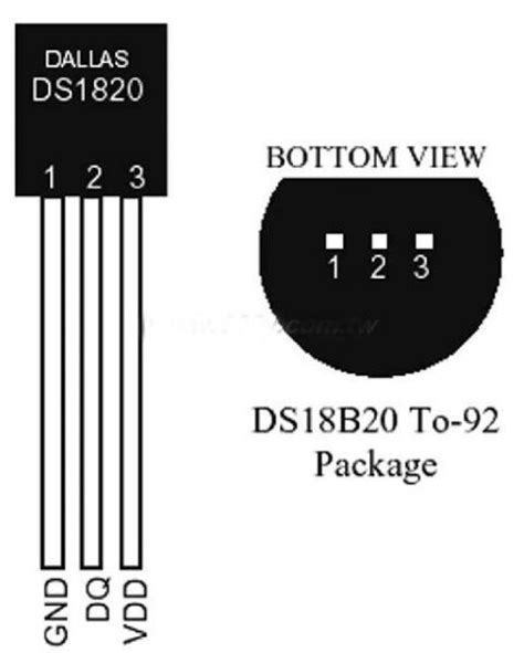 DS18B20 Temperature Sensor Opencircuit