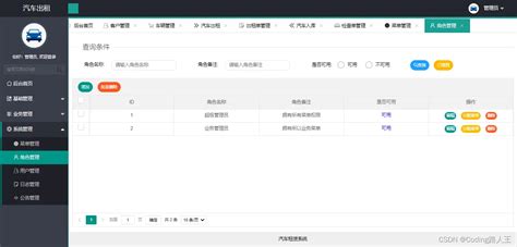基于ssm的汽车租赁后台管理系统