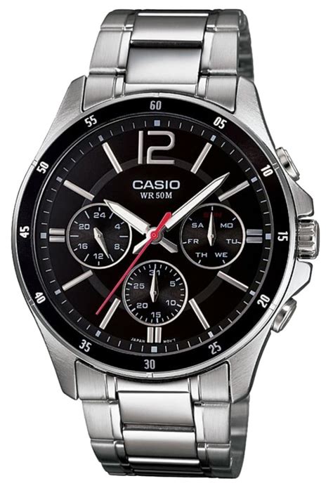 Часы мужские наручные с японским механизмом Casio Collection Mtp 1374d 1a Касио Коллекшн с