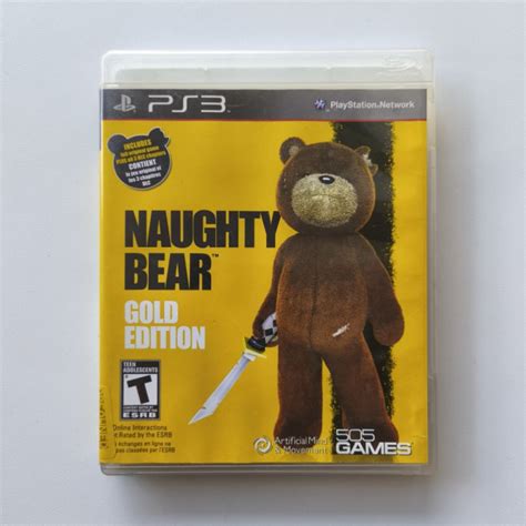 Jual Ps3 Game Naughty Bear Gold Edition Shopee Indonesia