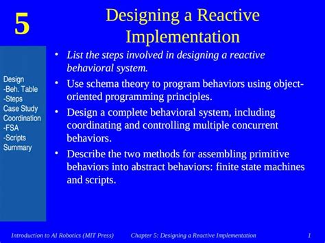 Ppt Designing A Reactive Implementation Dokumen Tips