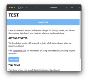 Create Powerful Native Mobile Apps With Capacitor VanillaJS Ionic Blog