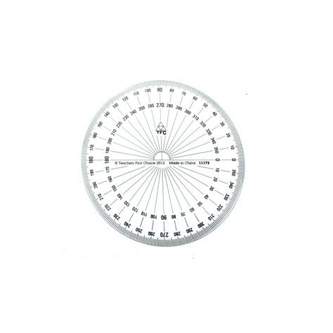 360° Protractors 100mm Diameter Solid Design Abacus