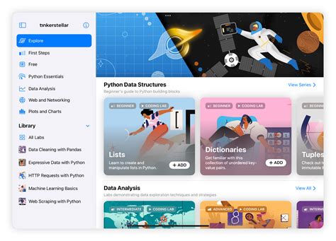 Python Tutorial App Tinkerstellar Now Has An Iphone Version