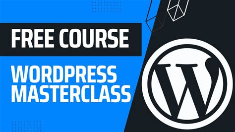 Wordpress Masterclass Intro Youtube