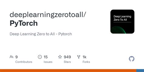 Github Deeplearningzerotoallpytorch Deep Learning Zero To All Pytorch