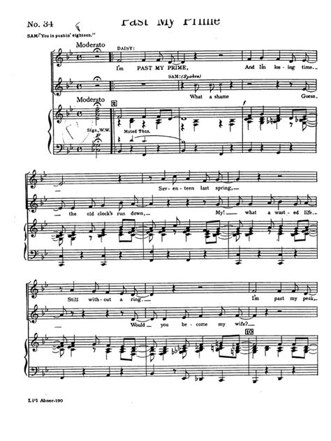 Lil Abner Past My Prime Pdf