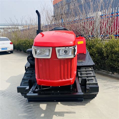 Crawler Tractor With Cabin Excavator Auger Loader Blade Quick Hitch