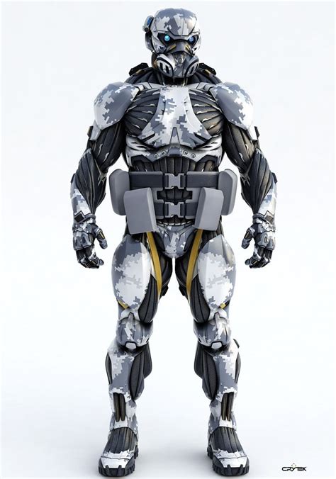 Nanosuit 2 Multiplayer Character Model Force Armor Robotic Arms