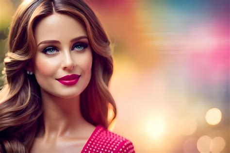 Premium Ai Image Ai Generated Cute Girl Doll