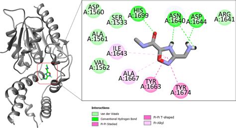 Binding Mode Of Compound Bbc 29956160 At The Active Pocket Of Download Scientific Diagram
