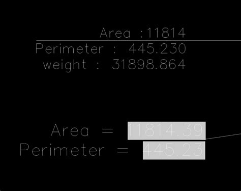 Lisp Area Perimeterpoids Autolisp Visual Lisp And Dcl Autocad Forums