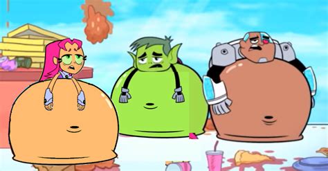 Fat Starfire Ttg By Kellypostell On Deviantart