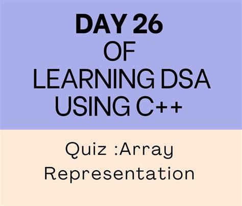 Prabal Saxena On Linkedin Programming Arrays Datastructures Compilers Codingquiz