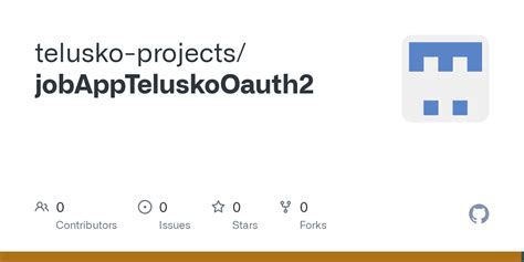 Github Telusko Projectsjobappteluskooauth2