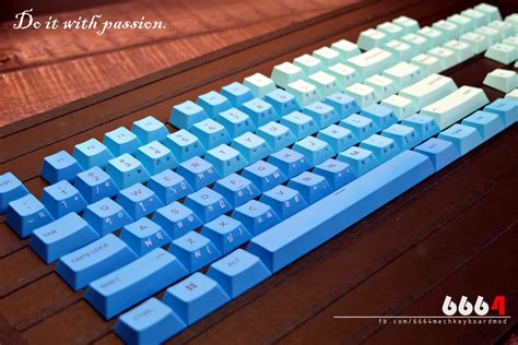 งานติดดีคอลผสมสติกเกอร์อีกชิ้นสำหร 6664 Mech Keyboard Mod