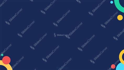 Colorful Abstract Math Geometric Circle Shapes Background Slidescorner