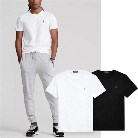 폴로 피마코튼 멀티포니 반팔 티셔츠 이랜드몰