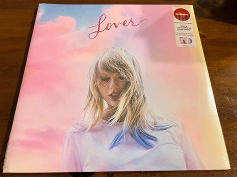 Taylor Swift Lover 2lp Limited Edition Coloured Vinyl Made In