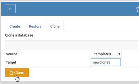 AcuGIS Suite Docs PostgreSQL Clone Database