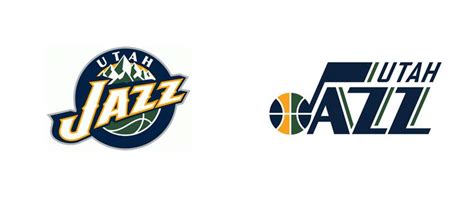 Brand New New Logos For Utah Jazz Done In House Logo Evolution Old