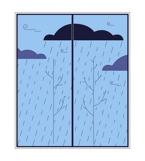 Rain Window Vector Art Icons And Graphics For Free Download
