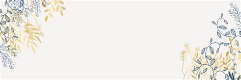 트렌디 한 플로럴 골드와 흰색 배경 디자인 템플릿 포스터 카드 커버 배너 플래카드 브로셔에 적합합니다 생일 초대장 메뉴 및 베이비 샤워를위한 범용 손으로 그린 꽃 템플릿 0