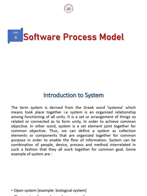 Software Process Model Pdf System Information