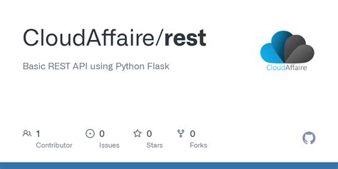 Github Cloudaffairerest Basic Rest Api Using Python Flask