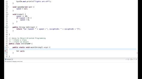 Java Tutorial Intro To Object Oriented Programming Oop Youtube