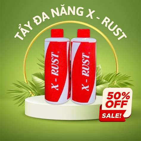 Chai Xịt X Rust 500ml Tẩy Sạch Gỉ Sét Xịt Tẩy Rửa Nhà Bếp Tẩy Rửa Xoong Nồi đánh Bay Mọi Vết