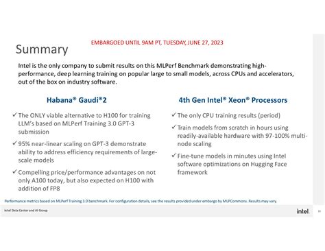 Intels Gaudi2 Chip Is The Only Alternative To Nvidia Gpus For Llm Training As Per Mlperf Benchmarks