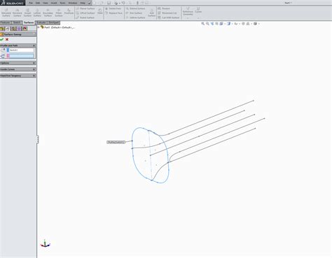 Sweep W Guide Curves Not Working In Solidworks Grabcad Questions