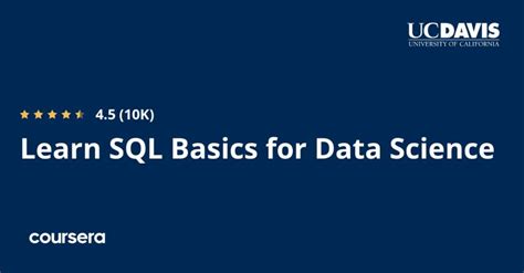 Ahmed M Sallam On Linkedin Learn Sql Basics For Data Science