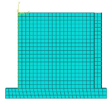 Meshing Finite Element Model Of Solid Masonry Wall Download Scientific Diagram