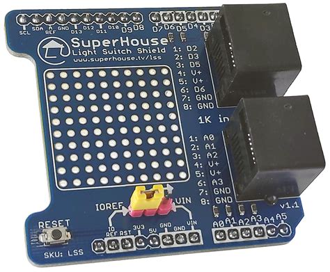 Light Switch Shield Superhouse Automation