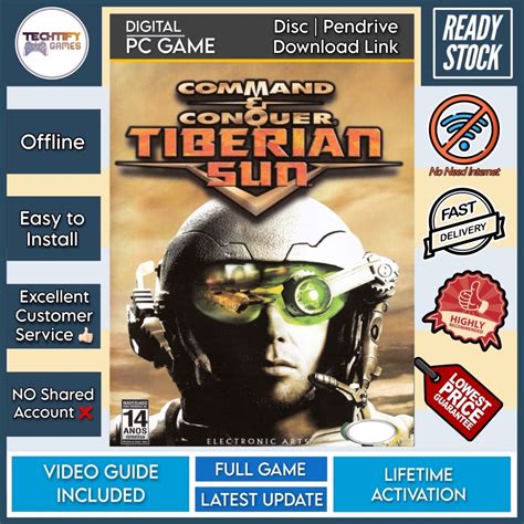 Pc Game Command And Conquer Tiberian Sun Offline Disc Pendrive
