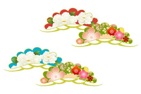 「和風 着物 花」 年賀状 イラスト フリー素材 2025年 令和7年 巳年 へび 無料年賀状・喪中はがき イラスト＆テンプレート Andante